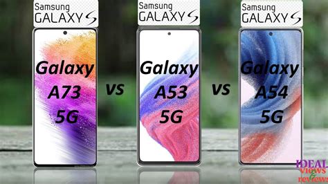 Samsung Galaxy A73 Vs Galaxy A53 Vs Galaxy A54 Youtube