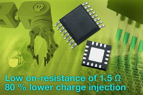 Quad SPST CMOS Analog Switches Offer Low On Resistance Of O