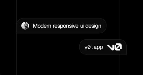 Modern Responsive Ui Design V0 By Vercel