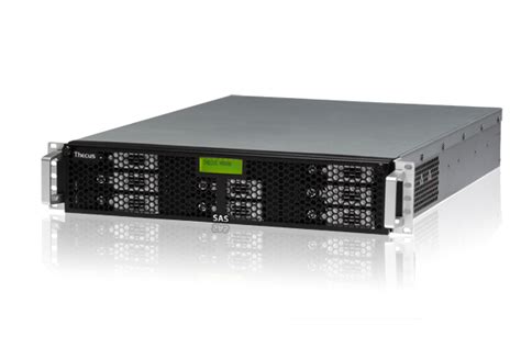 Linux Nas Thecus N8800sas The Ultimate 2u Nas Server With Core 2 Duo