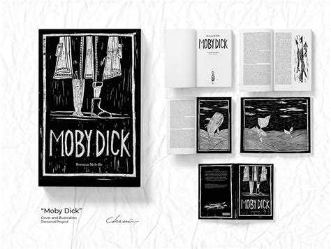 Moby Dick Illustration Series On Behance