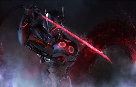 By Arthur Yuan Overwatch Genji Overwatch Wallpapers Overwatch Fan Art