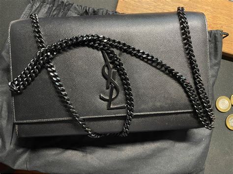 Ysl Medium Kate In Black Luxury Bags And Wallets On Carousell