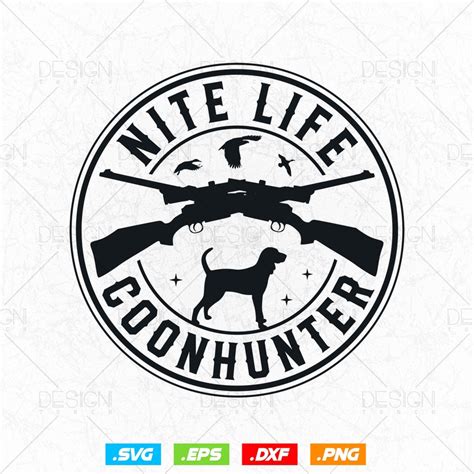 Coon Hunting Svg Etsy