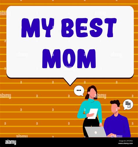 Conceptual Caption My Best Mom Internet Concept Appreciation For Your