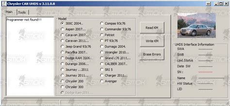 Chrysler Tool CAN Programmer KM OBDTools USA