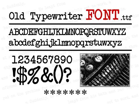 typewriter font svg typewriter font svg files for cricut and etsy