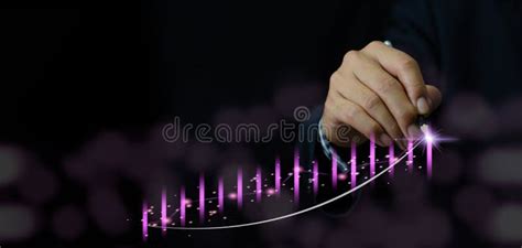 Businessman Economic Growth Graph Financial Data Strategy Stock Market