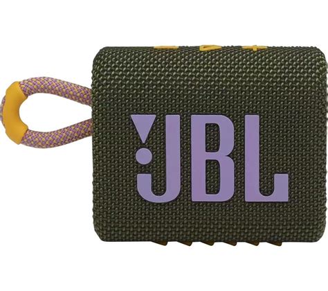Buy JBL GO3 Portable Bluetooth Speaker Green Free Delivery Currys