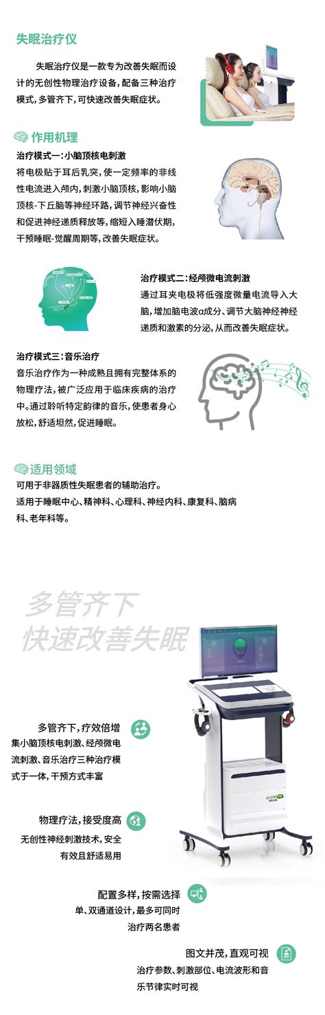 失眠治疗仪 武汉依瑞德医疗设备新技术有限公司