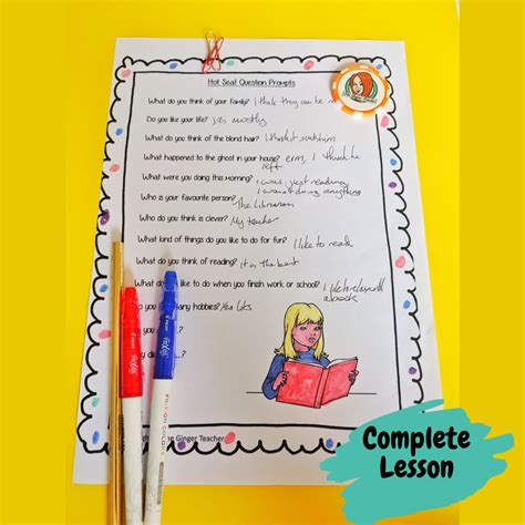 Matilda Diary Writing Lesson The Ginger Teacher