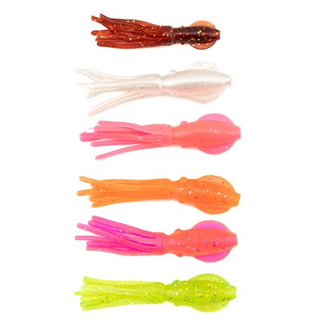 B2 Squid Soft Plastic Squid Bodies White Water Outfitters