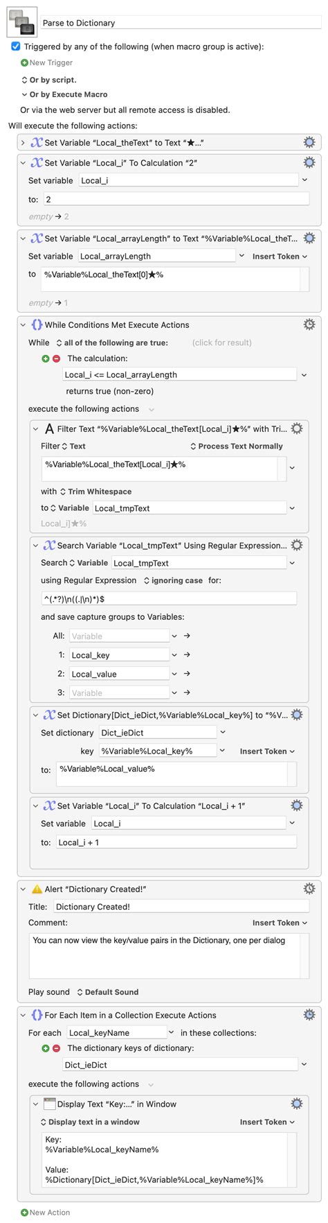 Parse Data Into A Dictionary Questions Suggestions Keyboard