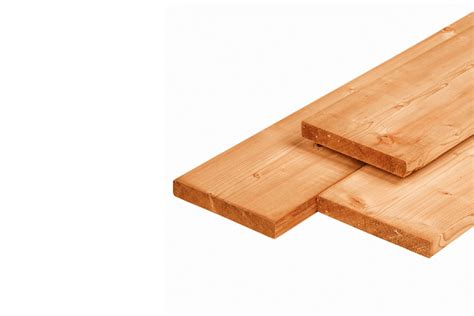 Red Class Wood Plank 2 8x19 5x400 Cm Van Kooten