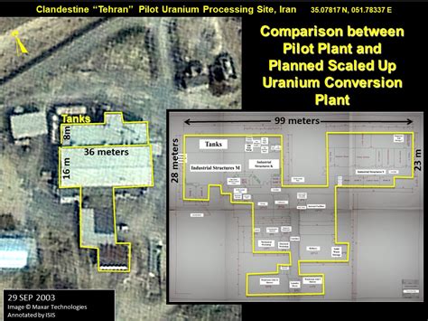 The Amad Plan Pilot Uranium Conversion Site Which Iran Denies Ever