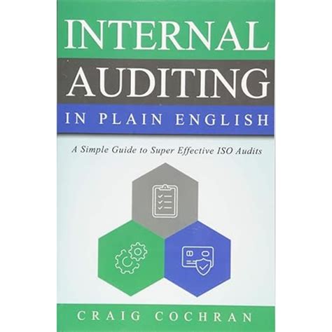 Internal Auditing In Plain English A Simple Guide To Super Inspire