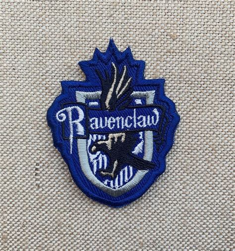 Ravenclaw Patch Harry Potter Patch Iron On Patch Embroidery Etsy