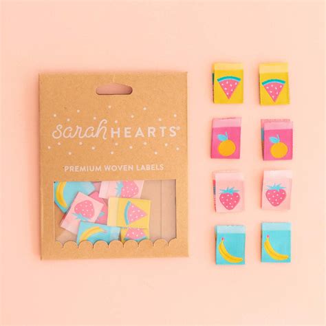 Quiltzaubereide Freche Früchtchen Labels Sarah Hearts Summer