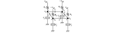 Quadruple Oscillator Circuit Consisting Of Two Double Oscillator