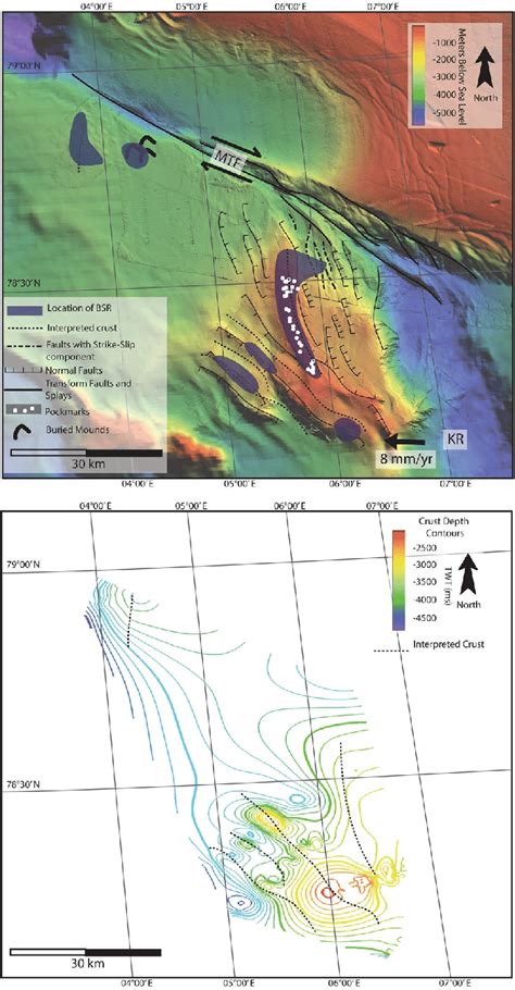 Top Summary Of Major Fault Interpretations Dashed Dotted Or Solid
