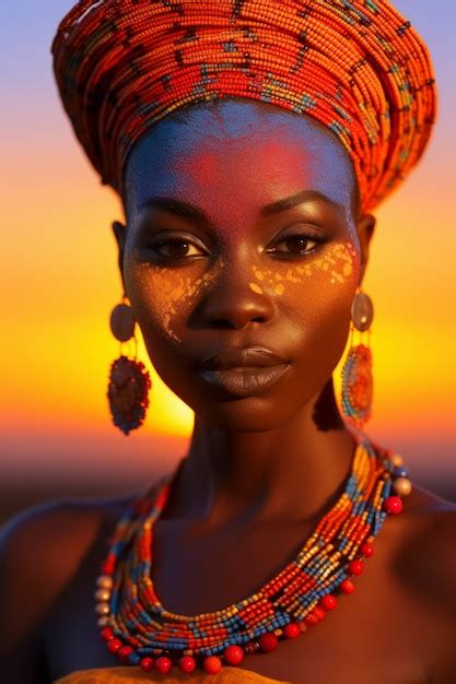 Medium Shot Woman Posing Outdoors Ai Generated Image
