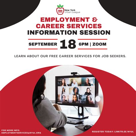 New York Urban League Employment And Career Services Information Session