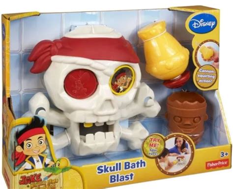 Fisher Price Disney Jake And The Never Land Pirates Skull Bath Blast