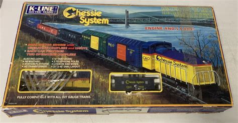 K Line Chessie System Train Set In Box Auction