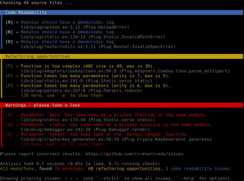 revisão automática de código elixir com github credo e travis ci