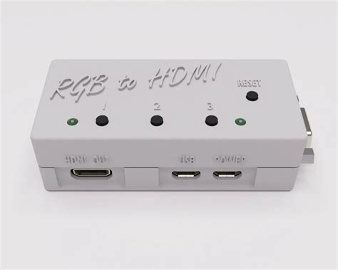 RGBToHDMI Case For Buffered TTL Video CGA C128 By Quadrupedal Download Free STL Model