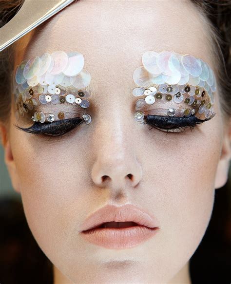 Rhinestone Eye Makeup