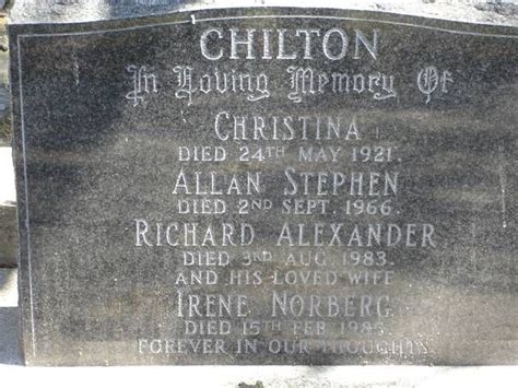 Christina Chilton Unknown 1921 Find A Grave Memorial