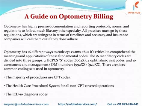 Ppt A Guide On Optometry Billing Servicespdf Powerpoint Presentation