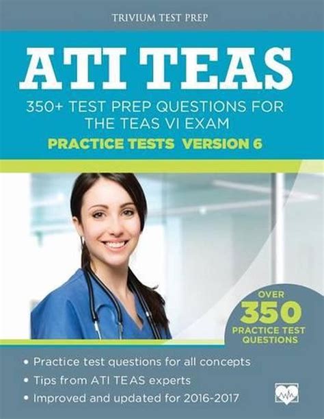 Ati Teas Practice Tests Version 6 By Ati Teas Vi Test Prep Team
