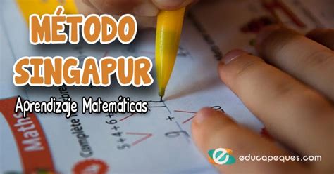 Método Singapur para aprender matemáticas