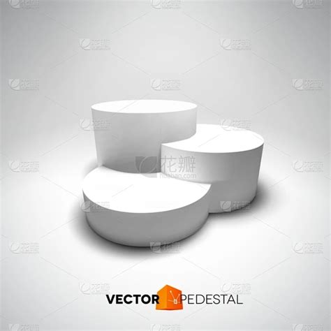 信息图表 底座 三维图形 商务 图表 几何形状 圆柱体 设计素材 花瓣网
