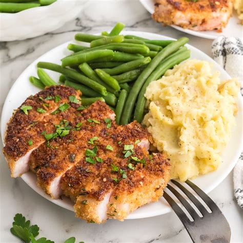 Blackstone Parmesan Crusted Pork Chops