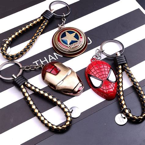 Marvel Avengers Keychain Marvel Super Heroes Ts For Man Metal