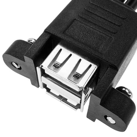 Adapter USB Male X To USB Female Double For Panel Cablematic