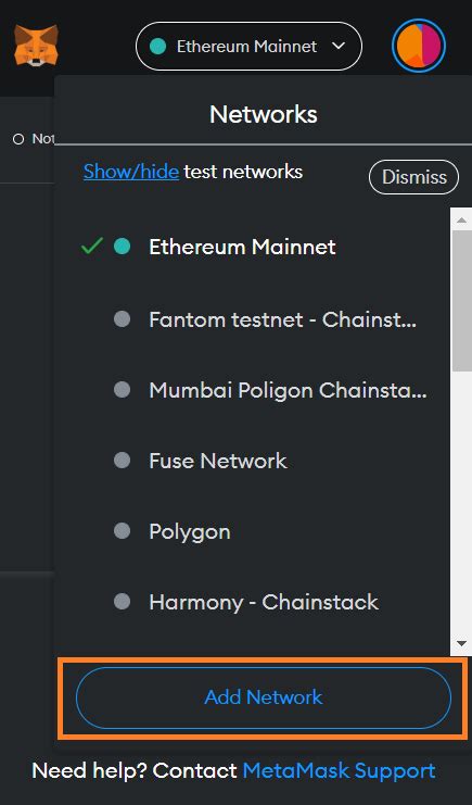 Using Metamask Desktop Wallet With Chainstack Chainstack Support