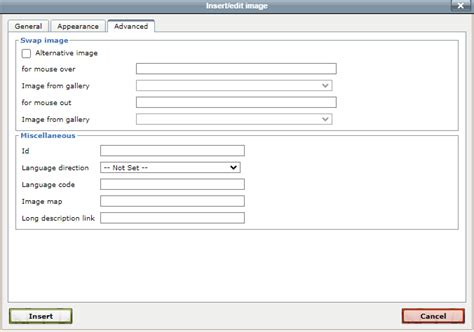 Using The WYSIWYG Editor