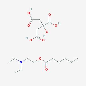 2 Diethylaminoethyl Hexanoate 2 Hydroxypropane 1 2 3 Tricarboxylate