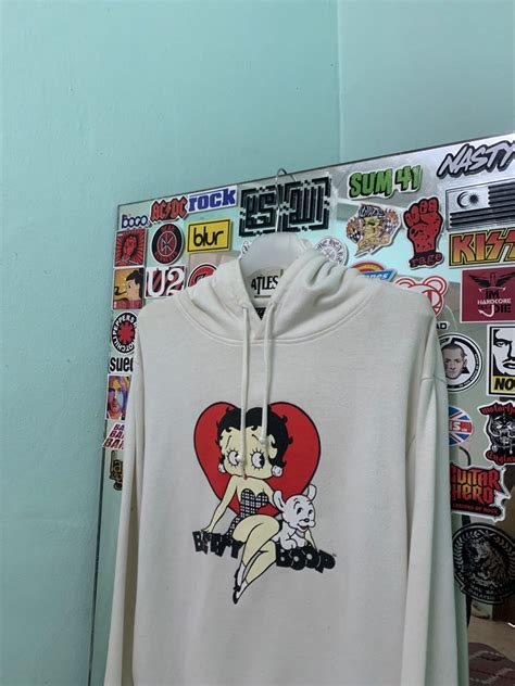 Hoodie Betty Boop Mens Fashion Tops And Sets Hoodies On Carousell