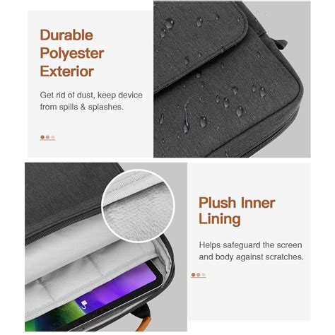 Bolsa Para Laptop De 133 Polegadas 9 11 De Mesa À Prova Dágua Resistente Ao Desgaste Ombro