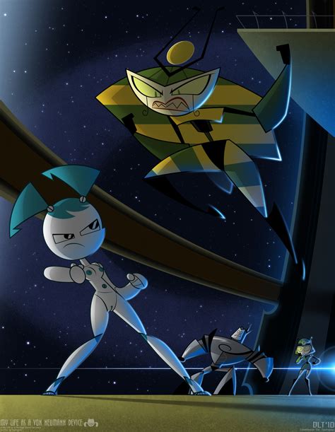 Rule 34 Accurate Art Style Dlt Jenny Wakeman My Life As A Teenage Robot Silver Shell Smooth