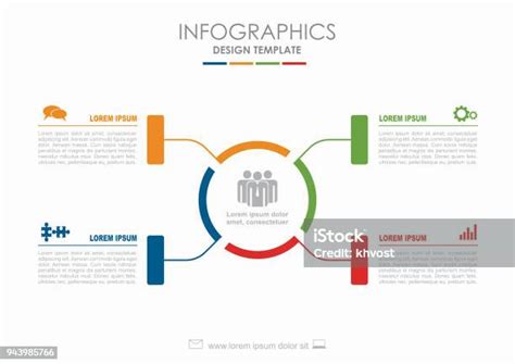 Infographic 템플릿입니다 벡터 일러스트입니다 워크플로 레이아웃 다이어그램 비즈니스 단계 옵션 배너에 사용할 수 있습니다