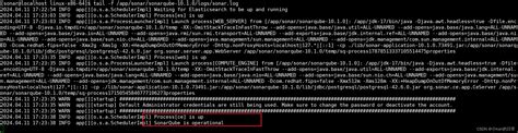 sonar搭建（linux系统） linux安装sonar csdn博客