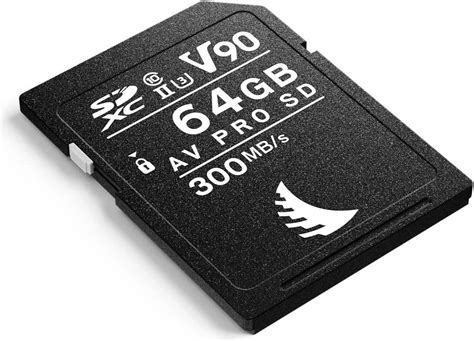 Angelbird Av Pro Sd Card Mk2 V90 64 Gb Sdxc Uhs Ii Sd Card For 4k Photo And Video Buy