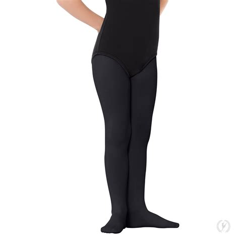 Girls True Non Run™ Microfiber Footed Tights 215c