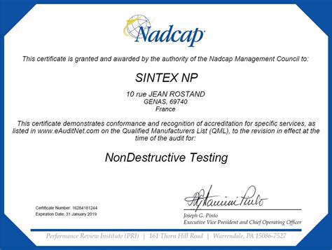 Nadcap Accredited